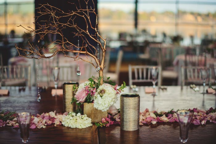 26 Unique Wedding Centerpieces [Photos] - PartySlate