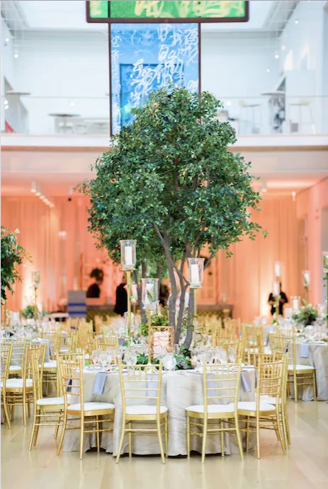 8 Greenery Wedding Centerpiece Ideas [Photos] - PartySlate