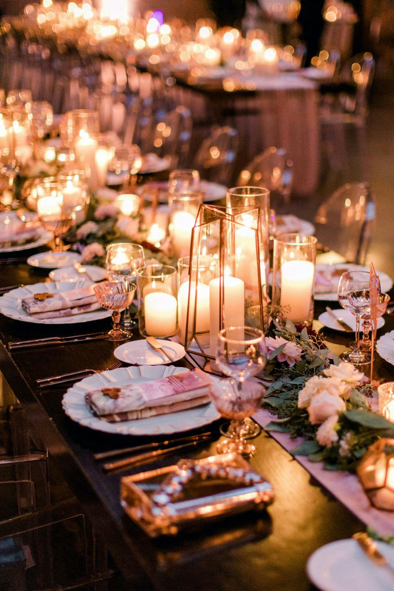 7 Gold Wedding Centerpiece Ideas that Gleam & Glisten - PartySlate