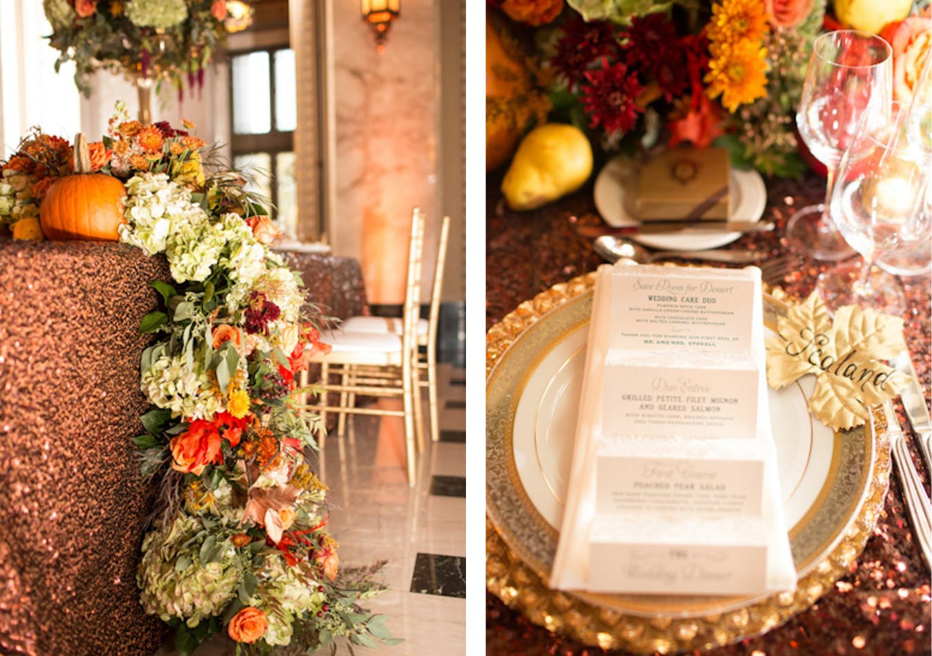 17 Fall Wedding Ideas That Blend Cozy With Classic - PartySlate