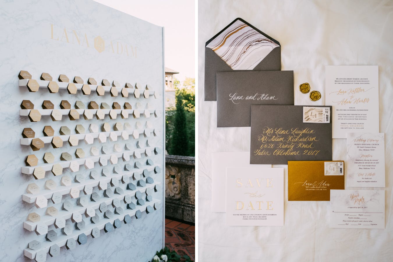 43 Wedding Place Cards That Seat Guests in Style [Photos] - PartySlate