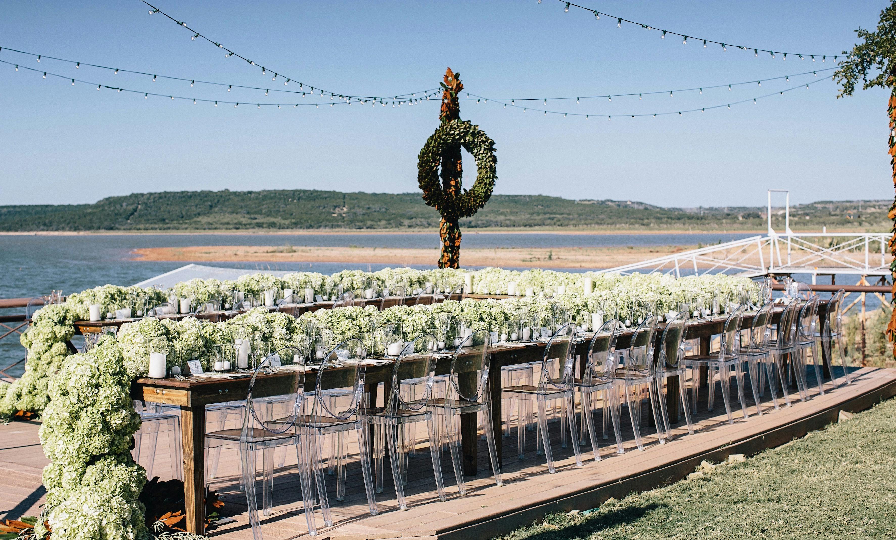 Trend Alert: Garland Table Centerpieces with Cascading Floral ...