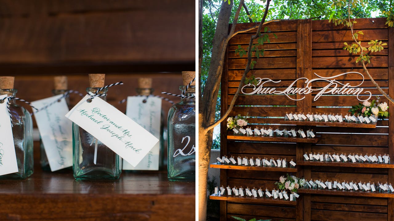 29 Creative Wedding Place Card Displays - PartySlate